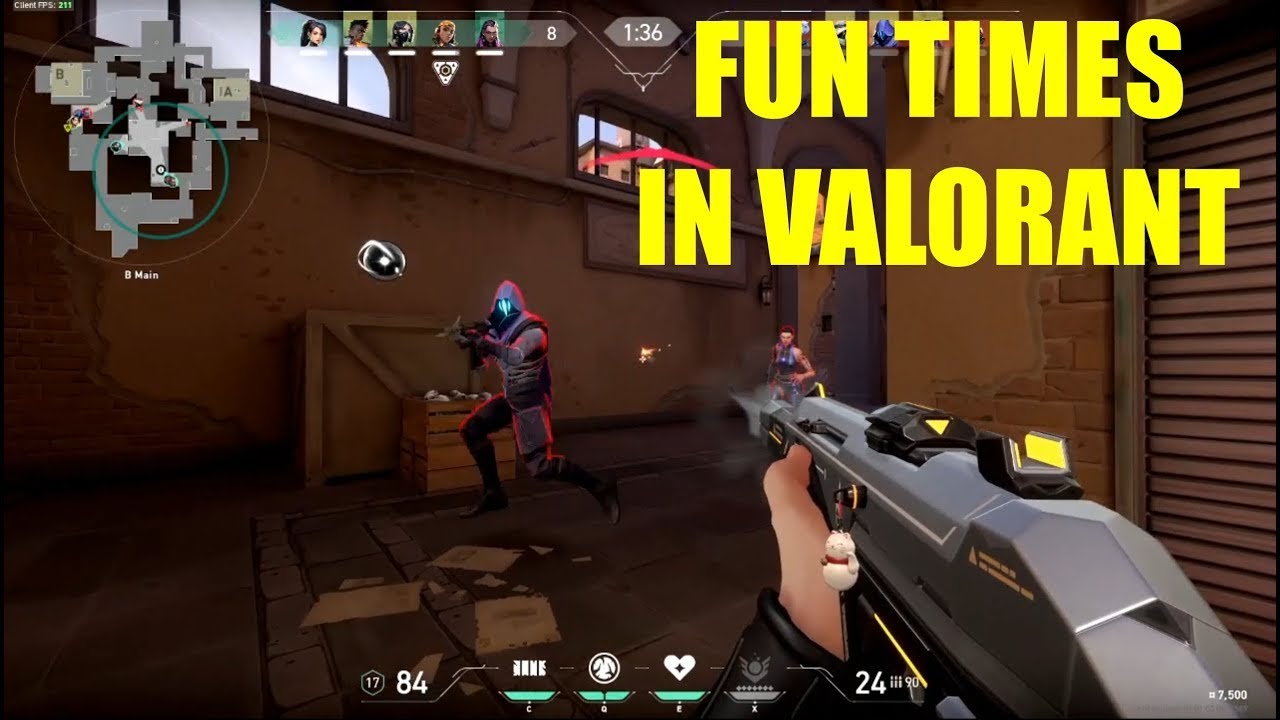 1st and worst gameplay of valorant - YouTube
