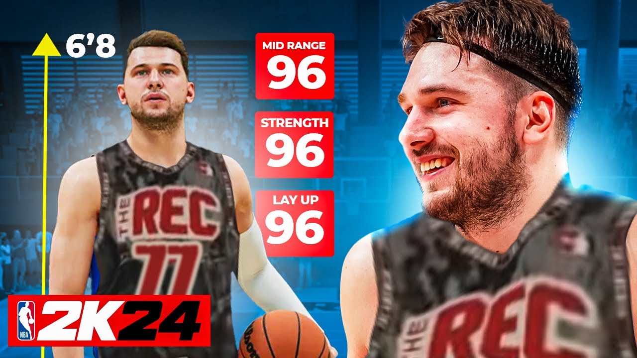 LUKA DONCIC BUILD w/ 96 Layup, 96 Middy and 96 Strength = UNGUARDABLE ...