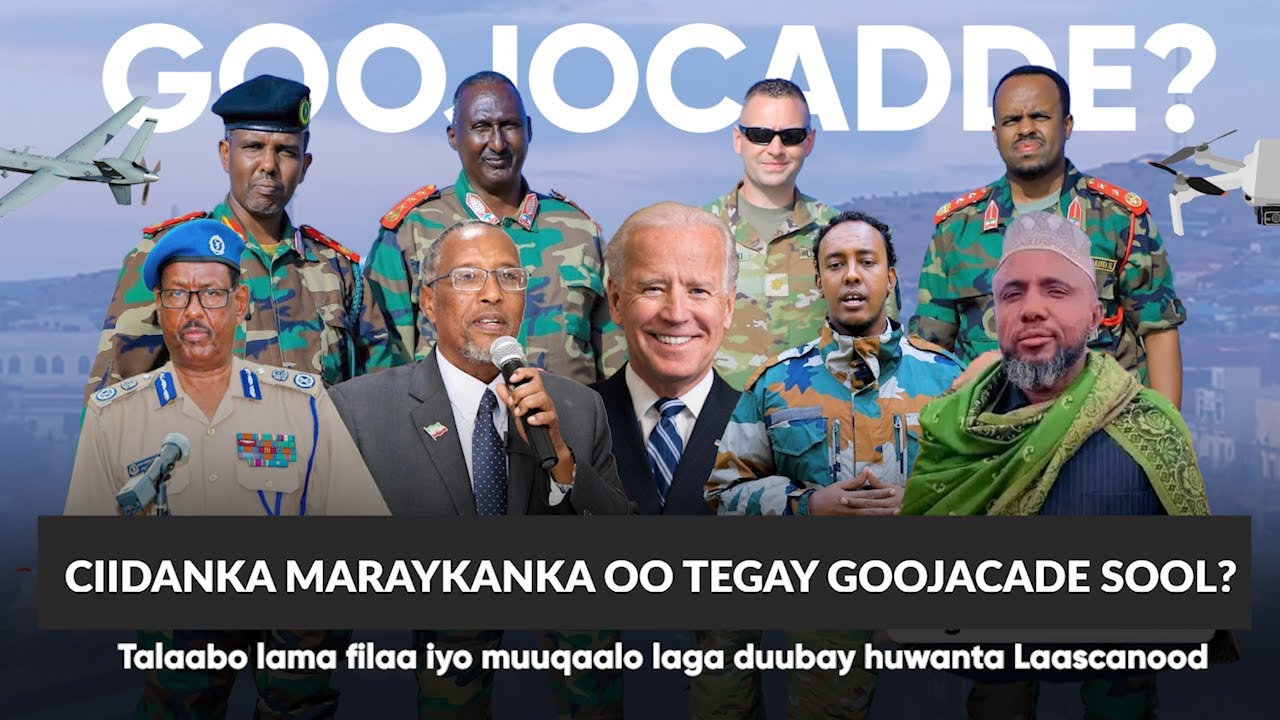 Xog Ciidanka Maraykanka ayaa tegay Goojacade Laascanood? Muuqaalo ...