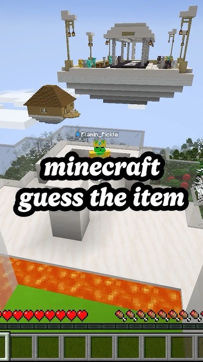 minecraft guess the item 7 - YouTube