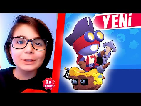 YENİ KORSAN GÜNCELLEMESİ VE YENİ İKİ SAVAŞÇI - Brawl Stars türkiye