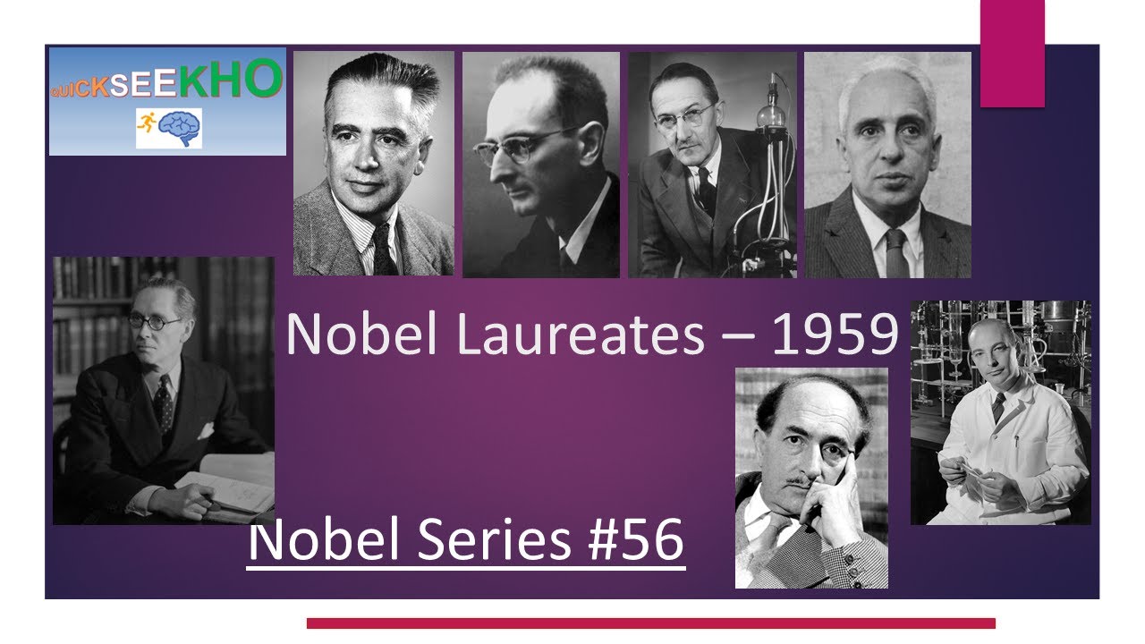 Nobel Laureates/Nobel Prize Winners Series/Famous Personalities/Famous ...