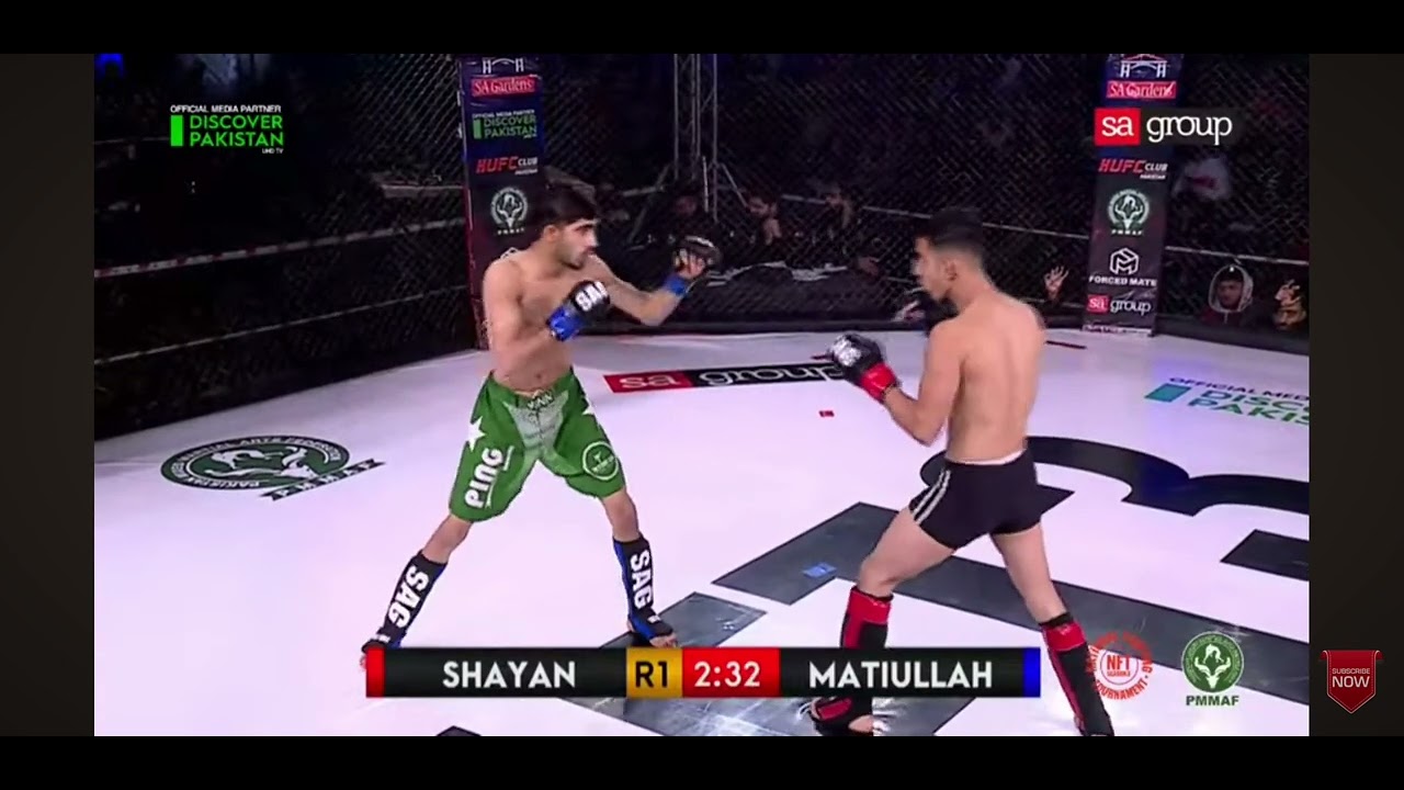 mma fight mattiullah vs shayan - YouTube