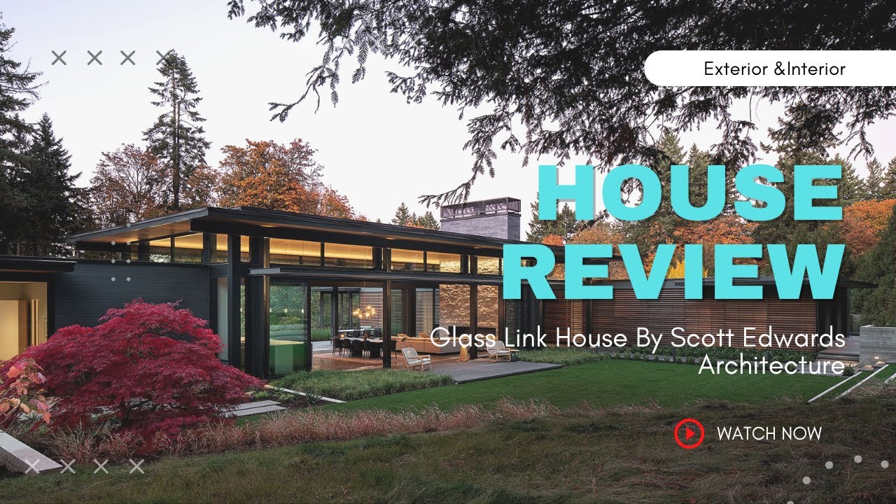 Glass Link House - Modern Contemporary Family Home Design in Portland ...