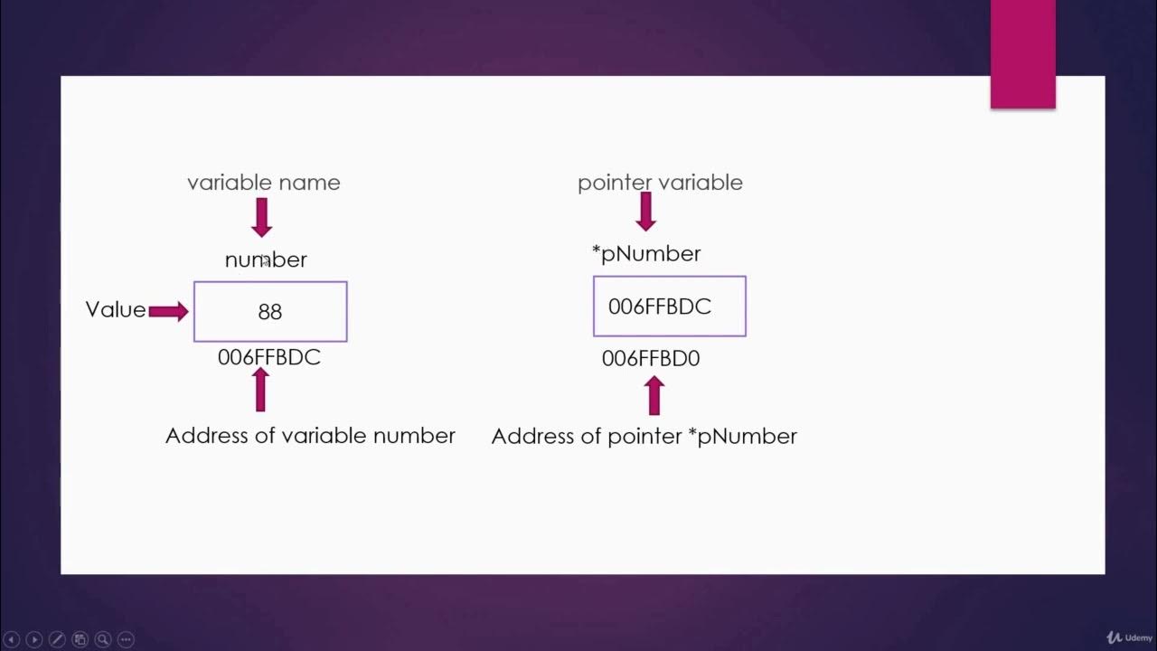 4 Relationship Between Variable And Pointers Youtube