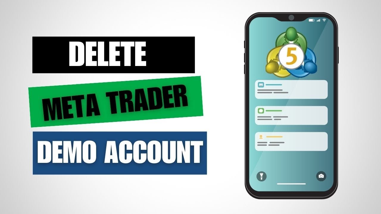 How to Delete Meta Trader Demo Account on App - YouTube