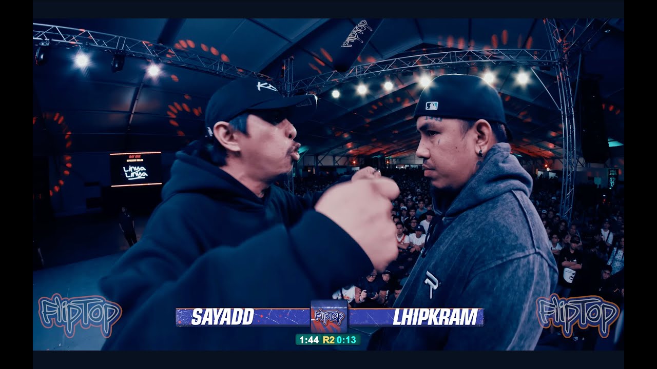 FlipTop - Lhipkram vs Sayadd - YouTube
