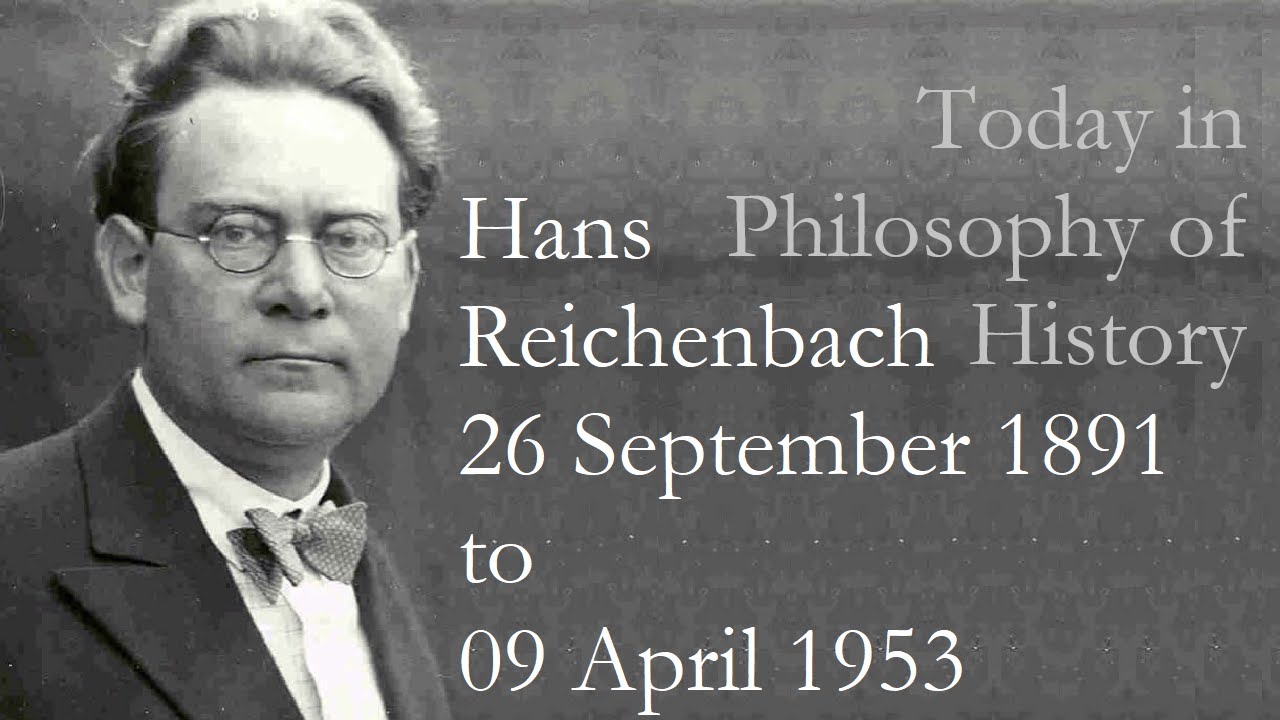 Hans Reichenbach on the Direction of Time - YouTube