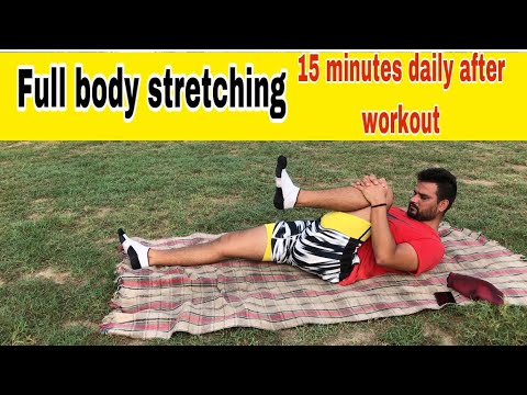 15 Minutes.full Body Stretching After Workout - YouTube