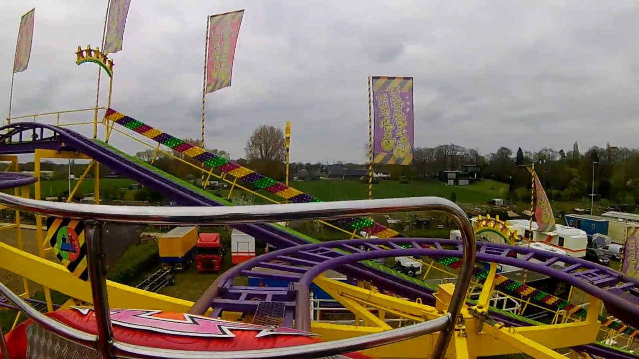 Spinning Coaster - Buwalda - Deventer - Platvoet - 08-04-2017 - YouTube