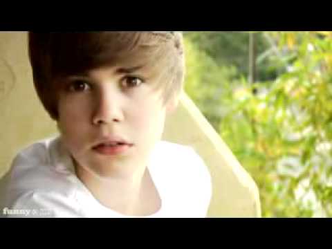 Justin Bieber made a scary face! I - YouTube