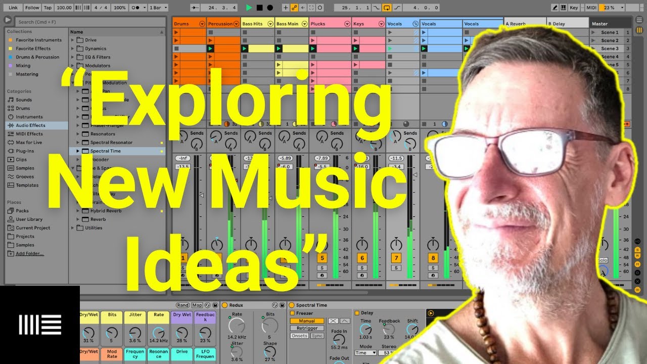 Exploring New Music Ideas with ABLETON LIVE - YouTube