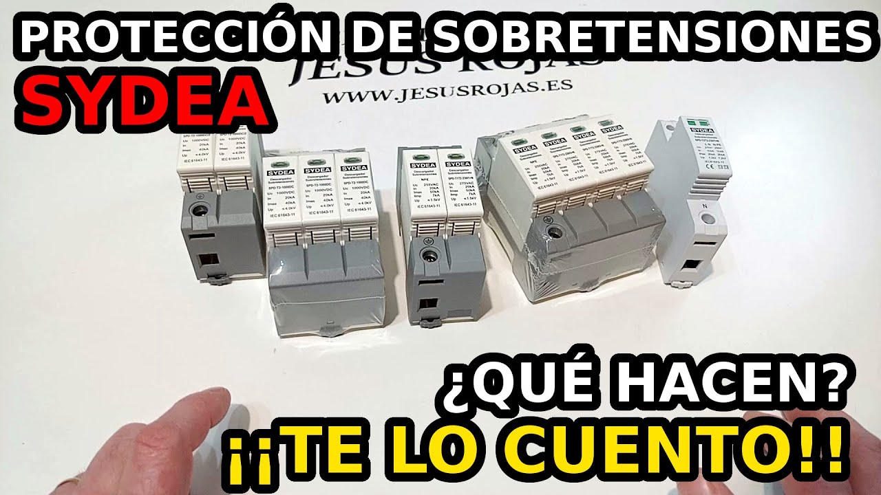 Protección de Sobretensiones Eléctricas SYDEA. ¿Qué hacen? Te lo Cuento ...
