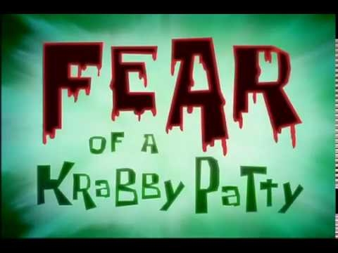"Fear Of A Krabby Patty" Title Card - YouTube