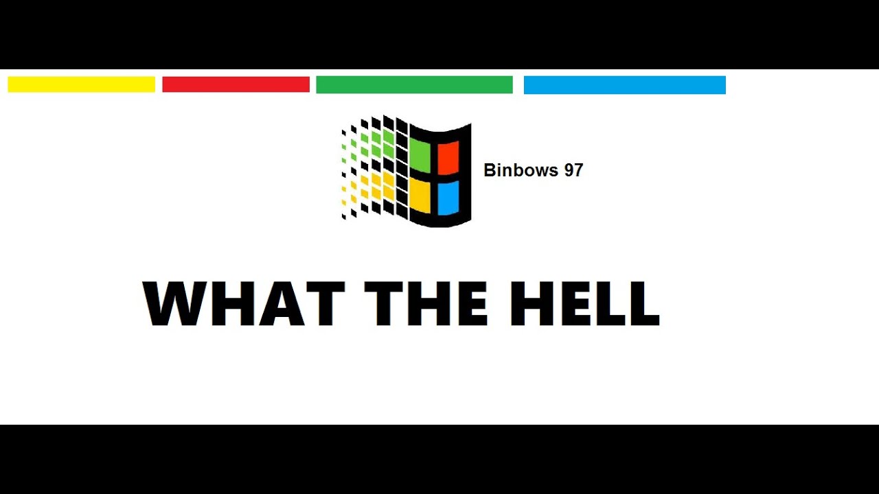 Michaelsoft Binbows 97 newgrounds.com - YouTube