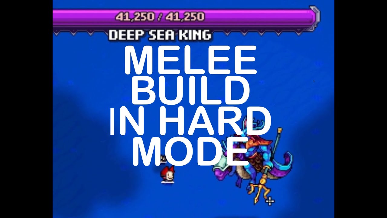 Tinkerlands Deep Sea King boss fight with my melee build! - YouTube