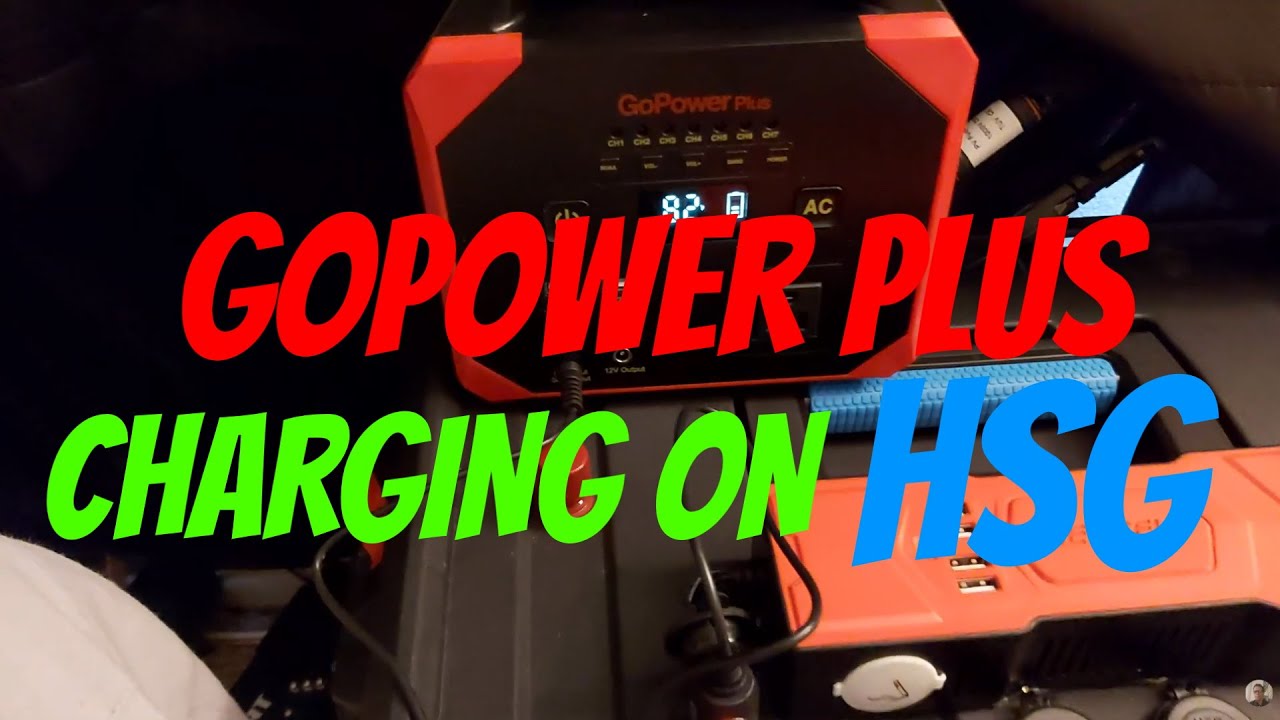 GoPower Plus Solar Gen | GOPOWER PLUS CHARGING ON HSG 12V 40AH 140W ...