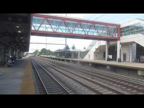 Amtrak Northeast Regional #164 on Opposite Track at Hamilton, NJ - YouTube