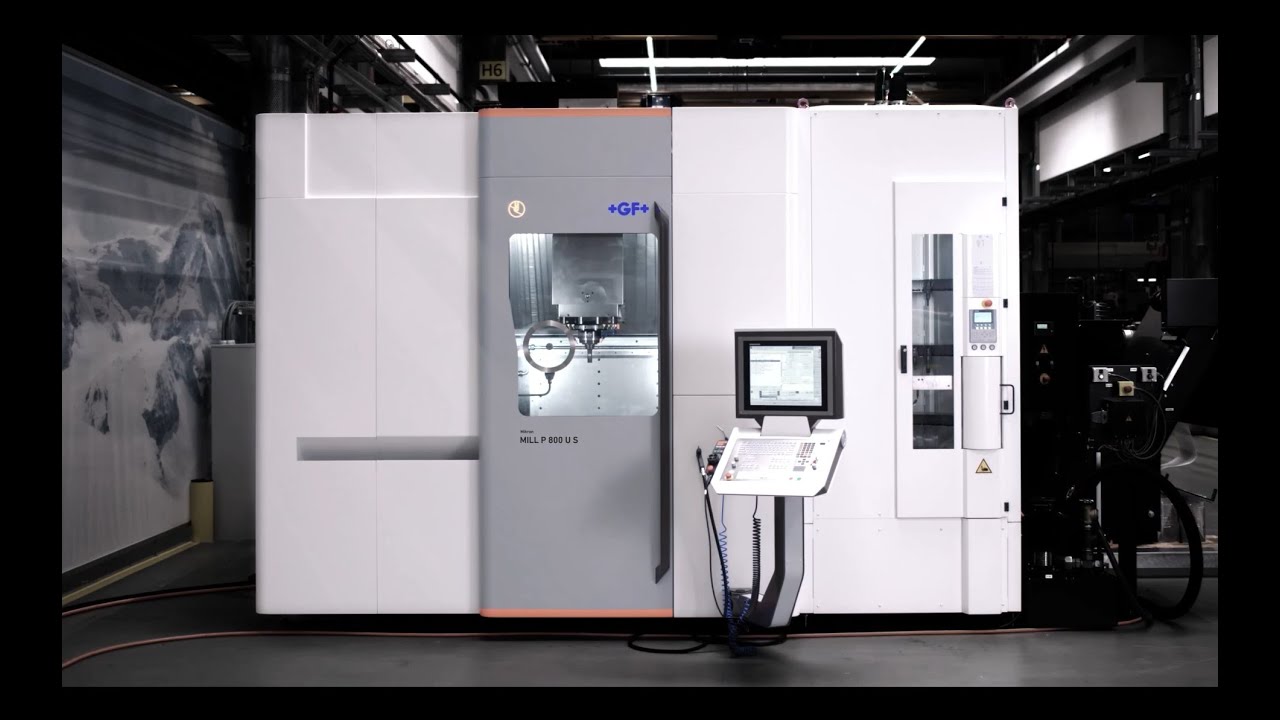 MILL P 800 U S – La machine qui s’adapte à vos besoins - YouTube