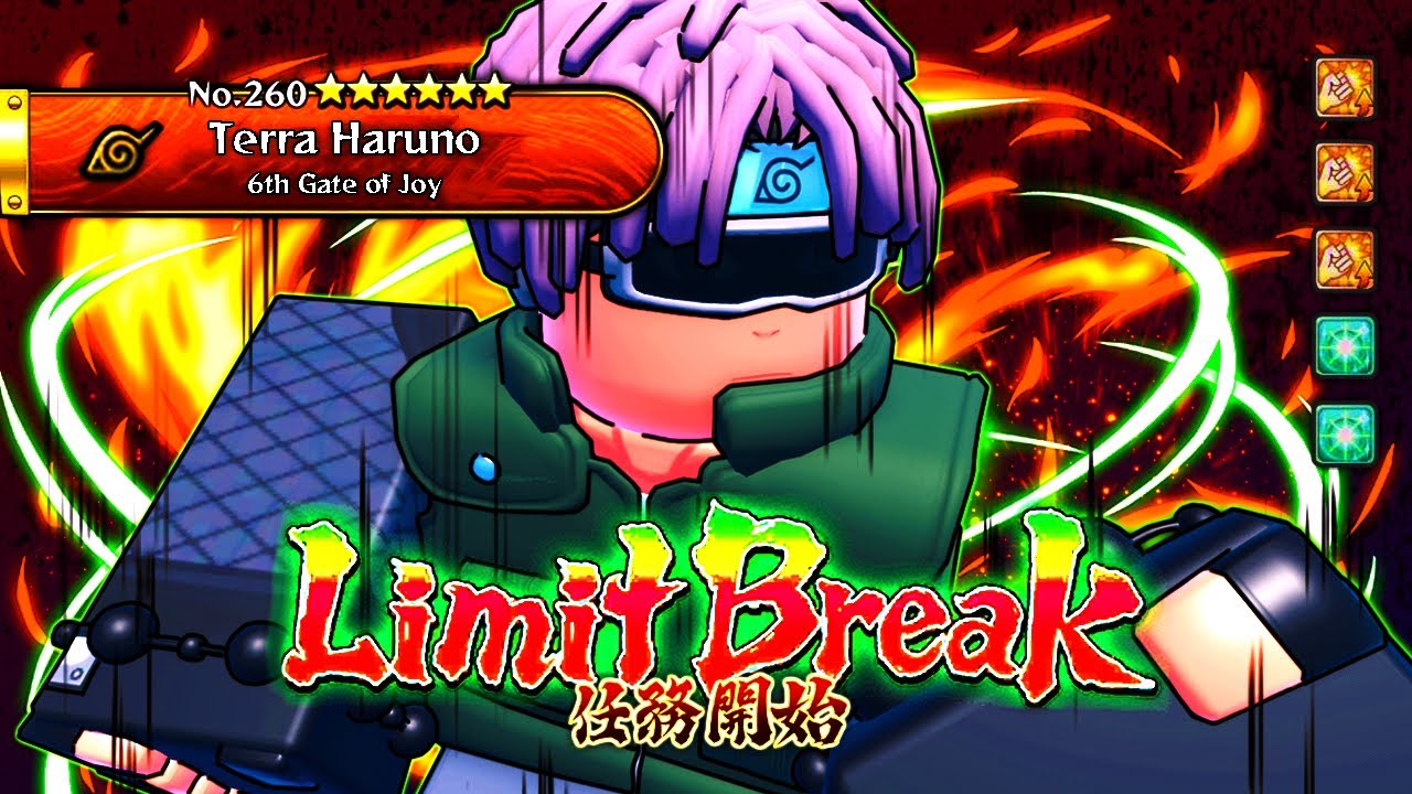 6TH Gate Of JOY Build In NEW Upcoming Naruto RPG Game?! ( Shinsei ...