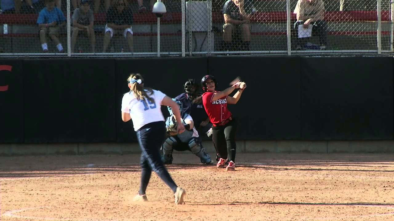 Caitlin Dent: Home runs vs. UNC - YouTube