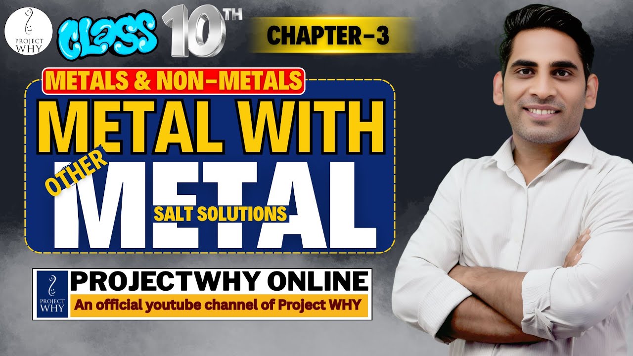 How Metals React with Metal Salt Solutions: Explained - YouTube