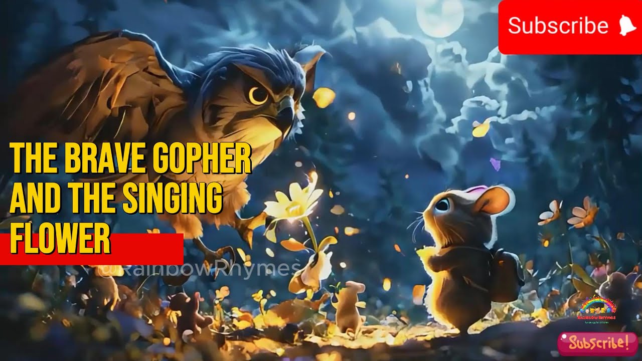🌼🐾 The Brave Gopher and the Singing Flower - A Children's Story of ...