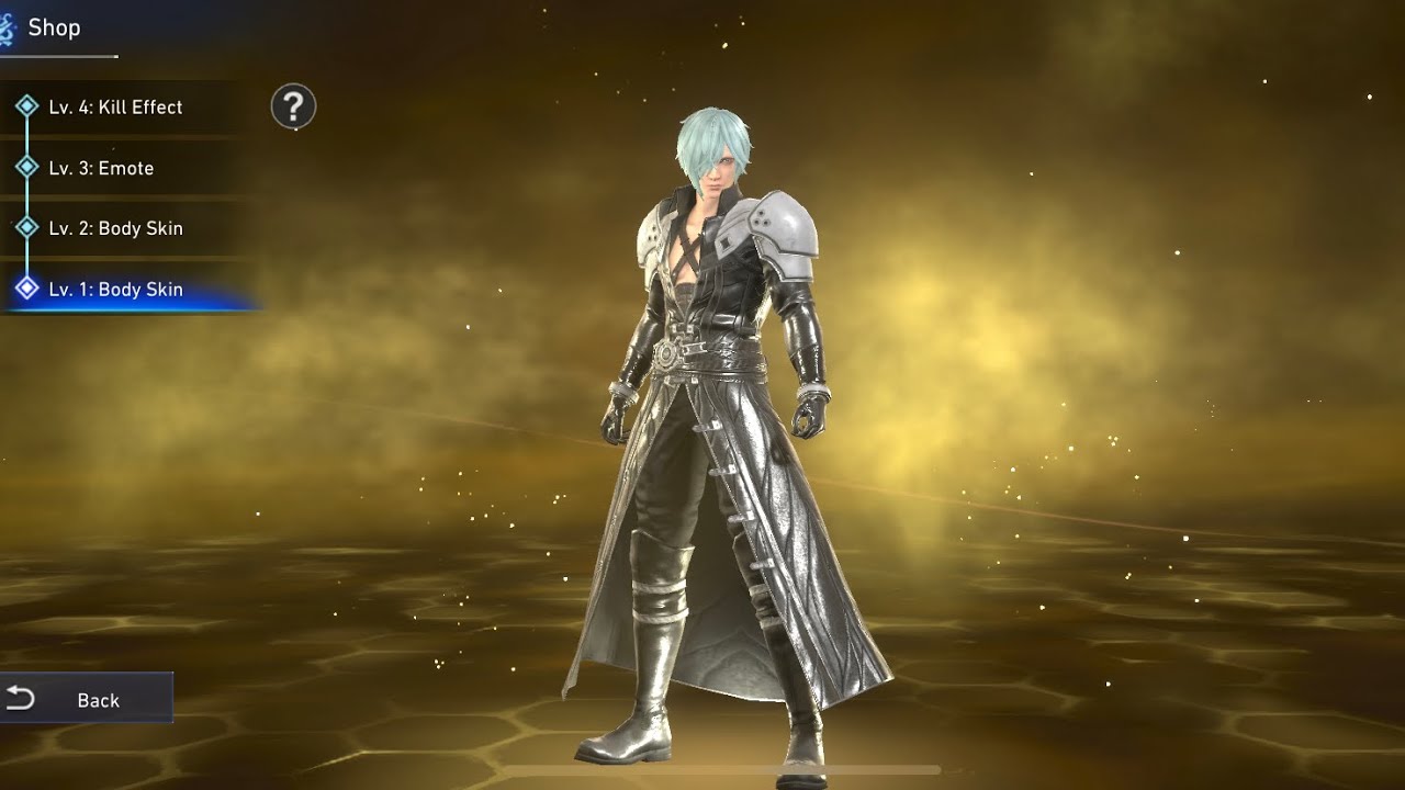 Final Fantasy VII The First Soldier | Sephiroth skins - YouTube