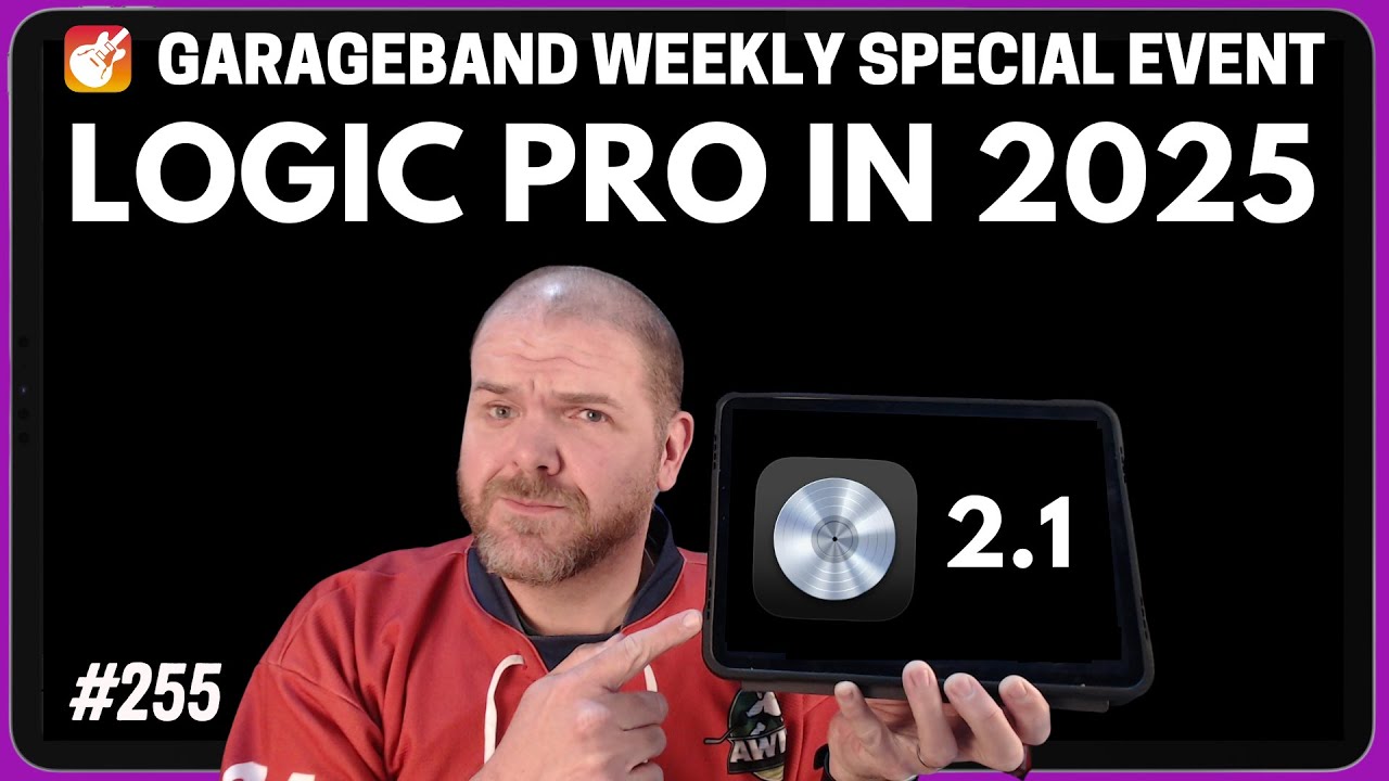 Logic Pro for iPad in 2025 | GarageBand Weekly #255 - YouTube