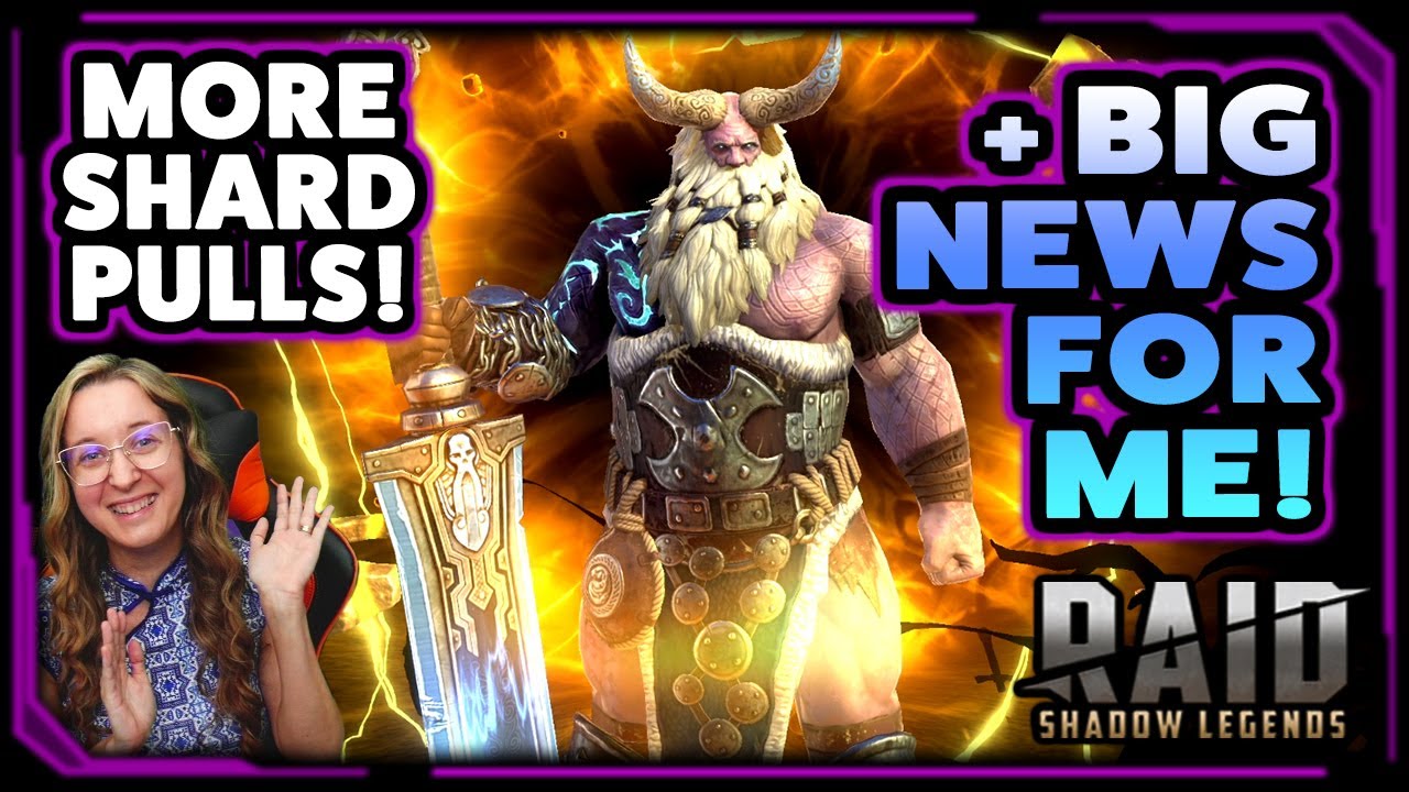 Shard Pulls & Personal NEWS ★ RAID: Shadow Legends ★ - YouTube