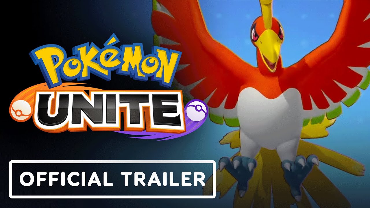 Pokemon Unite - Official Ho-Oh Moves Overview Trailer - YouTube