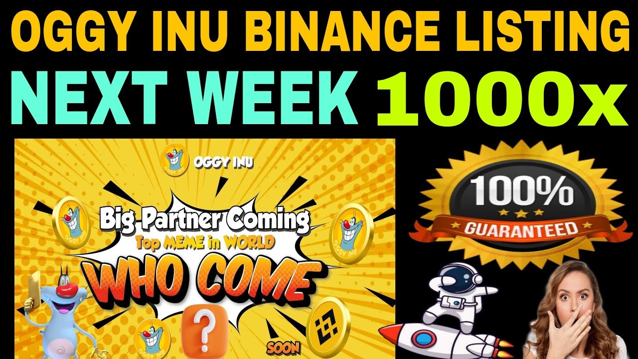 Oggy inu token Binance Listing next week 🔥 | oggy inu new update | oggy ...
