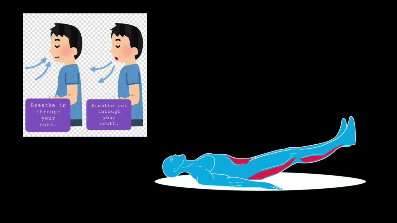 Supine Lying Static Leg Raises - YouTube