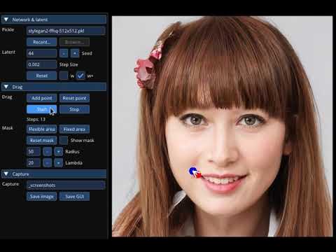 DragGAN: Interactive Point-based Manipulation on the Generative Image Manifold - YouTube