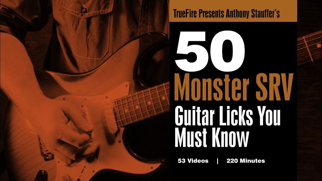 Stevie Ray Vaughan Guitar Lesson - Lick #49: More Faster - Anthony ...