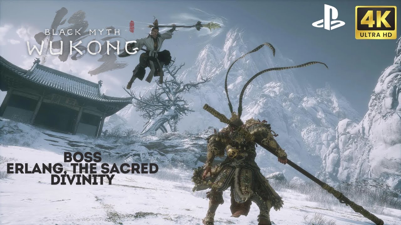 BLACK MYTH:WUKONG- BOSS ERLANG THE SACRED DIVINITY - SECRET END BOSS ...