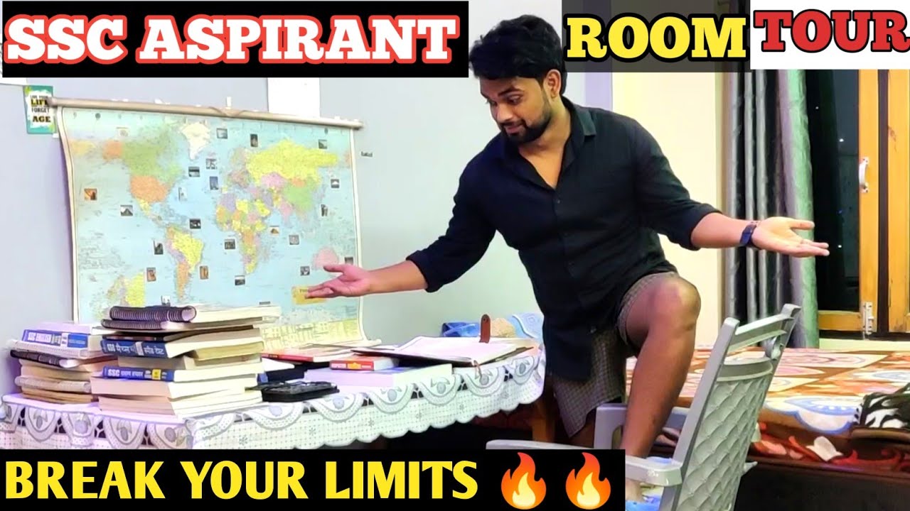 A SSC Aspirant Study Space Tour |CGL 2024| - YouTube