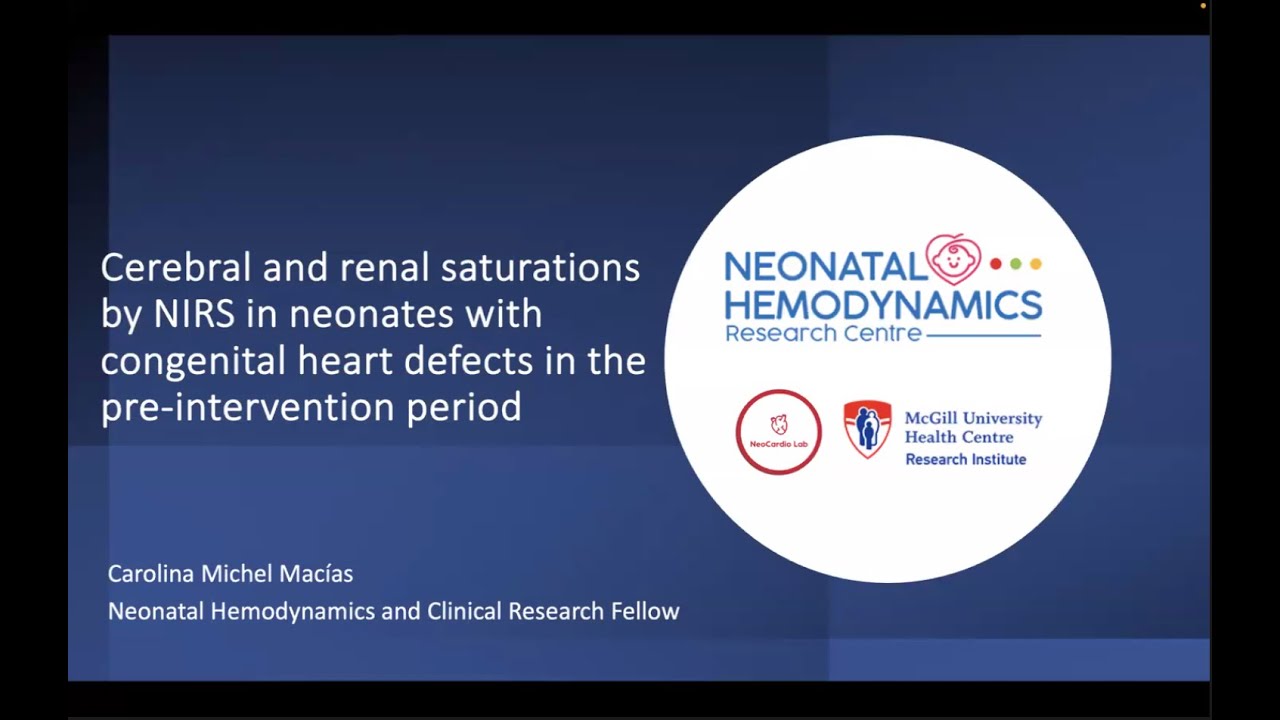 Cerebral and renal saturations by NIRS in neonates with congenital ...