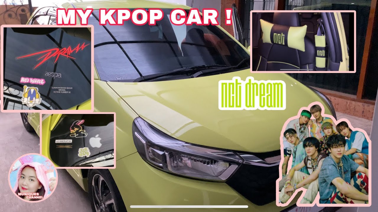 My Kpop Car NCT Dream _ New Honda Brio E 2023 Electric Lime Methalic ...
