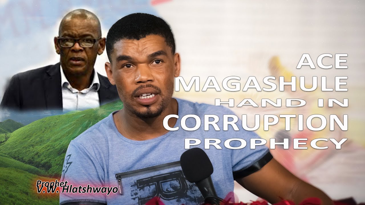 Ace Magashule "Hand in CORRUPTION" prophecy (See what I saw) - YouTube