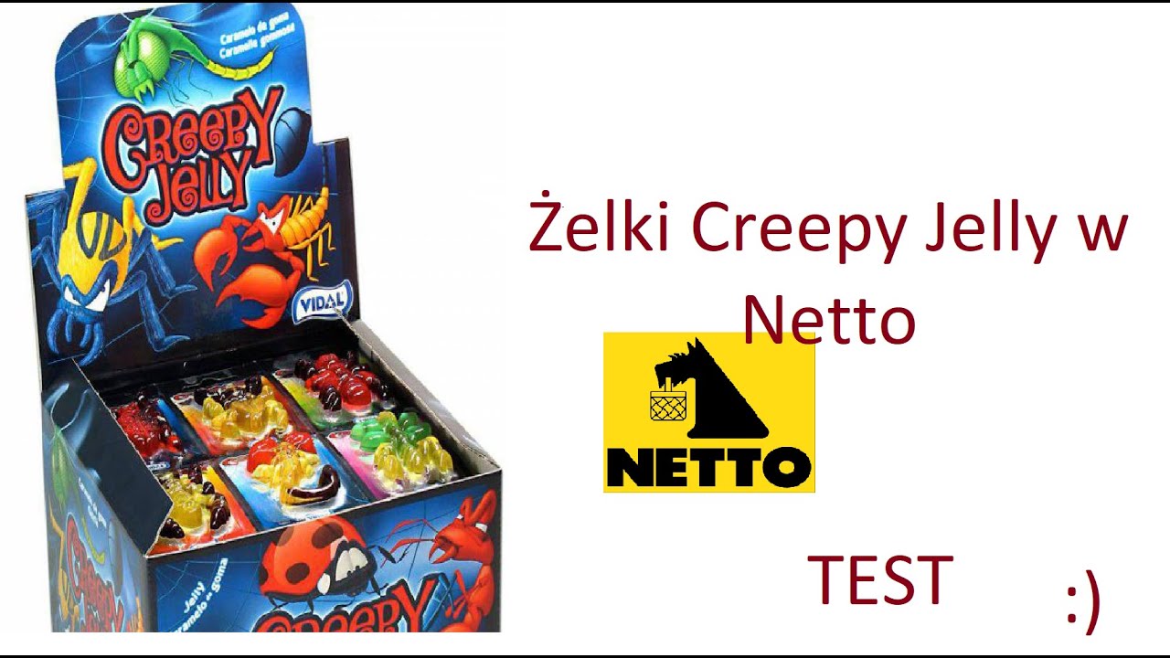żelki Creepy Jely w Netto - YouTube