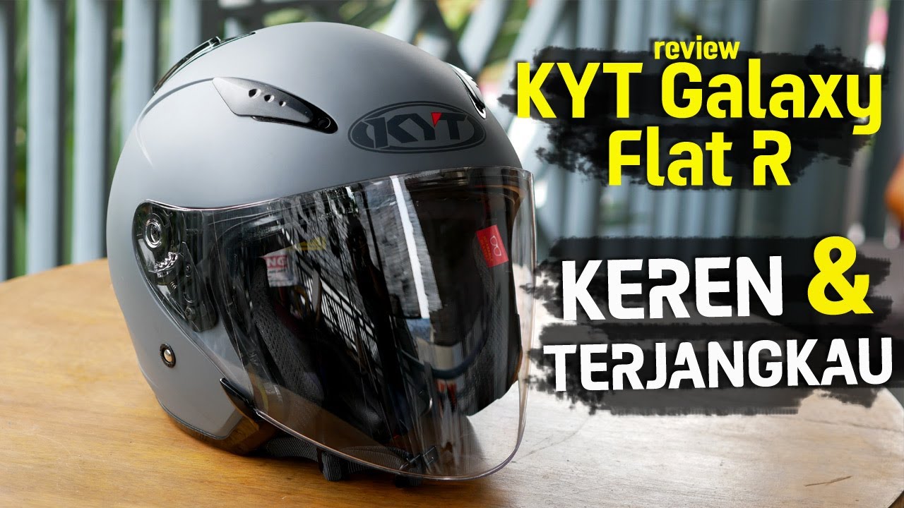 KEREN & TERJANGKAU : REVIEW KYT GALAXY FLAT R | #tmcblog - YouTube