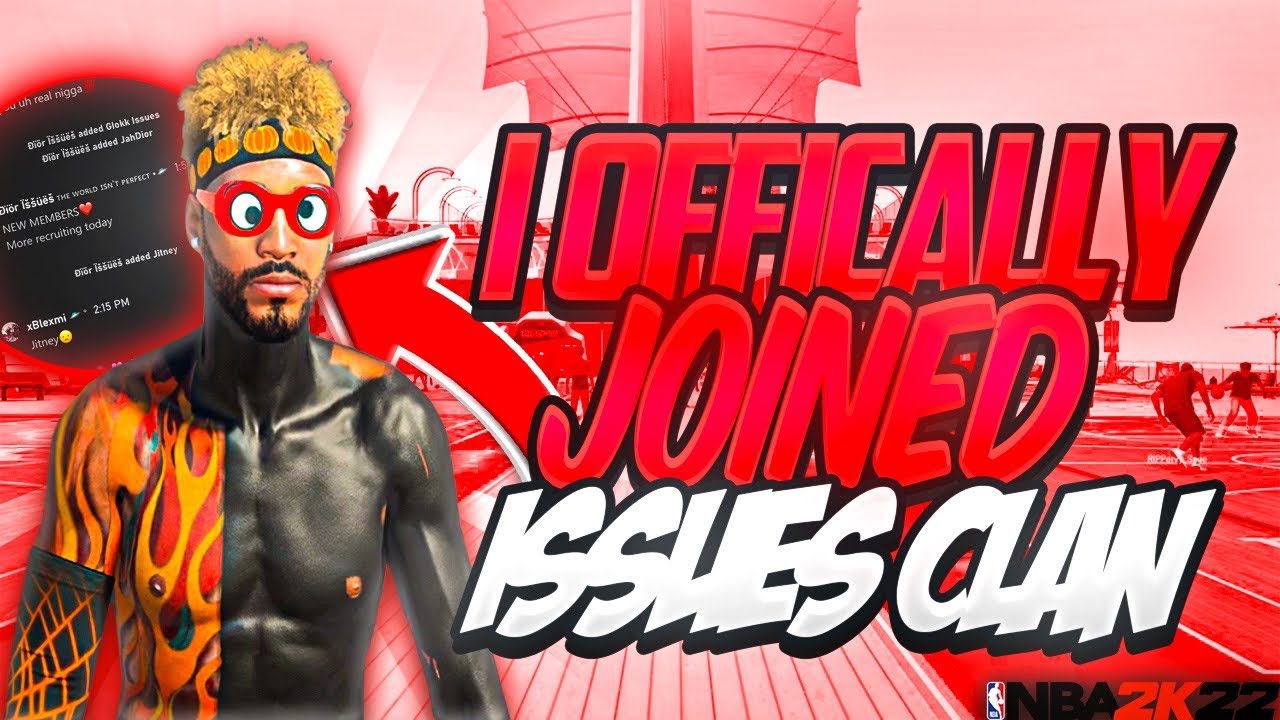 I OFFICIALLY JOINED THE BEST UPCOMING 2K CLAN…😳📲 (ISSUES CLAN) - YouTube
