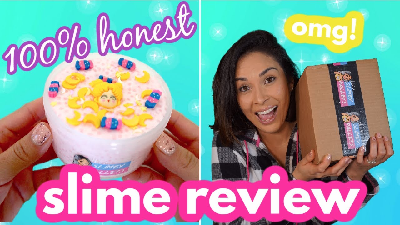 100% HONEST SLIME REVIEW! SLIMEY PALLETS - YouTube
