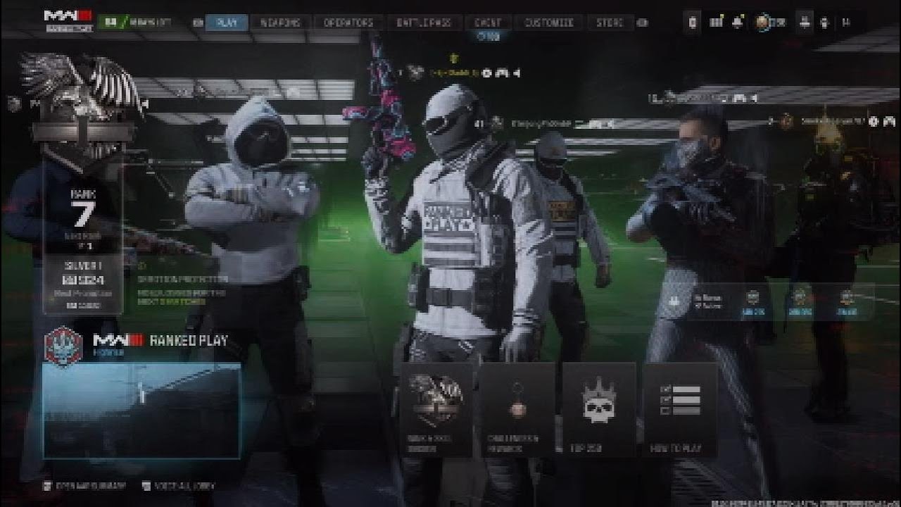 Modern Warfare 3 Rank Gameplay - YouTube