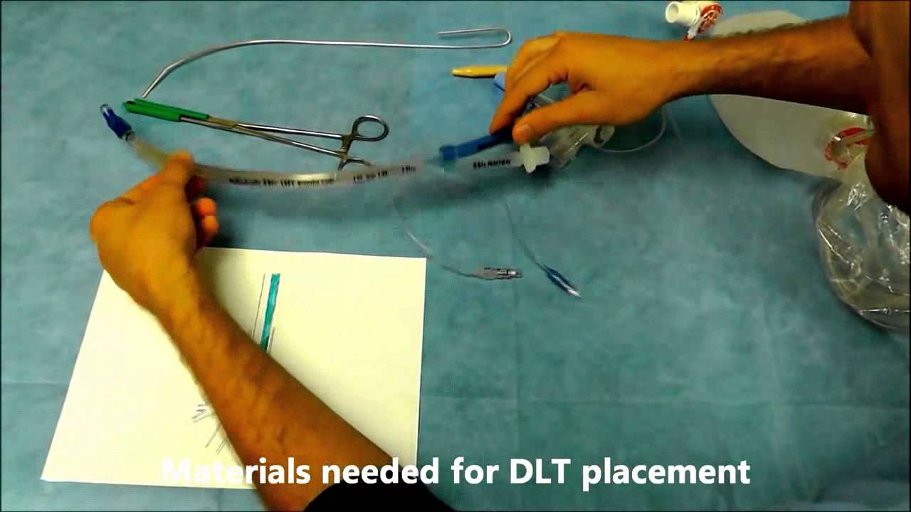 Double Lumen Tube 1 2 Training - YouTube