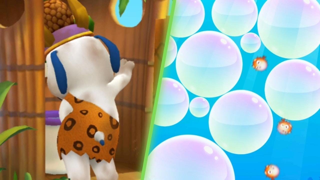 Talking Hank Bathroom and Bubble Up Mini Game 🐠🐟🫧🫧🐶 Funny Video - Viral ...