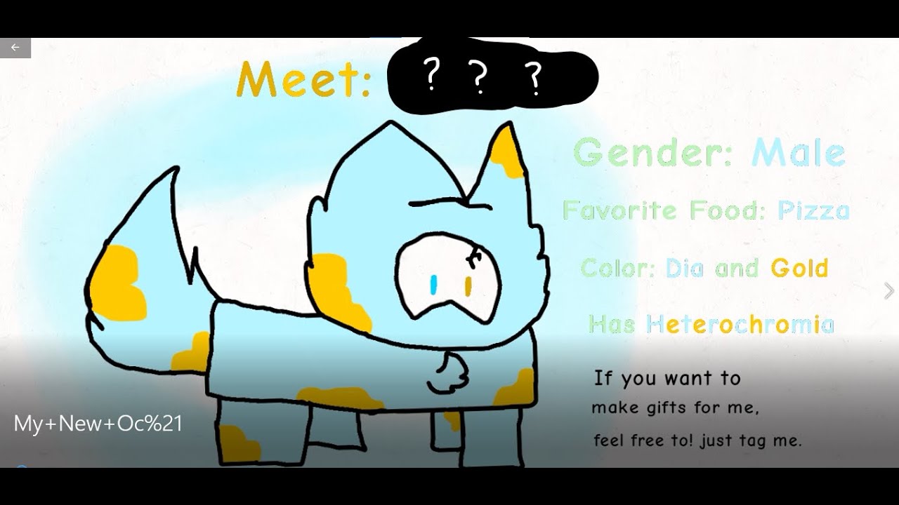 My new slime pup oc! - YouTube