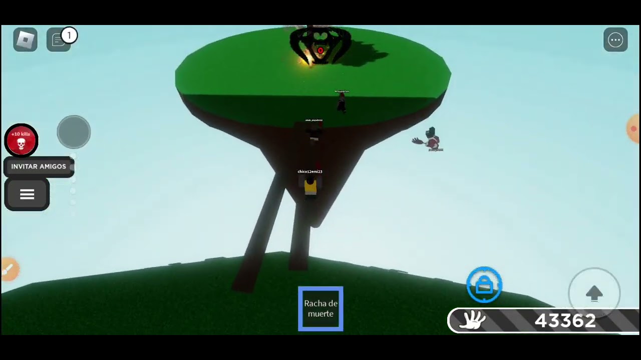 Slap battles killstreak experience #1 - YouTube