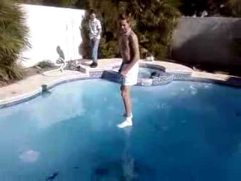 Walk on water fail - YouTube